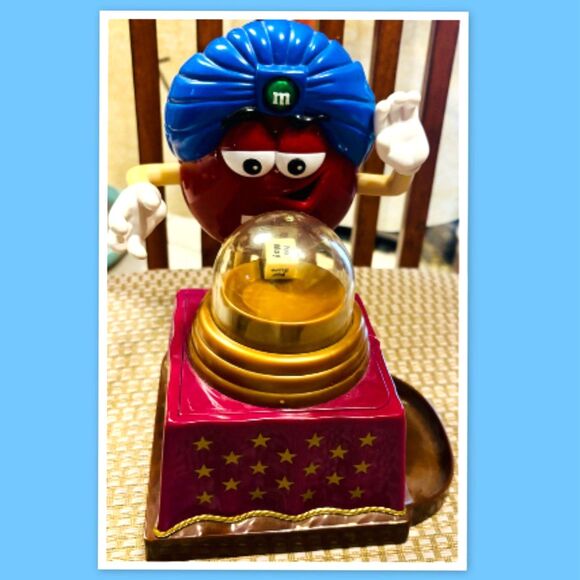 M&M'S | Other | M Ms Red Fortune Teller With Popup Die Candy Dispenser ...